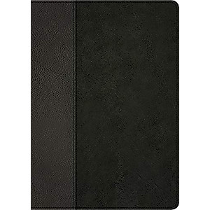 NLT Life Application Study Bible, Third Edition (LeatherLike, Black/Onyx, Red Letter)