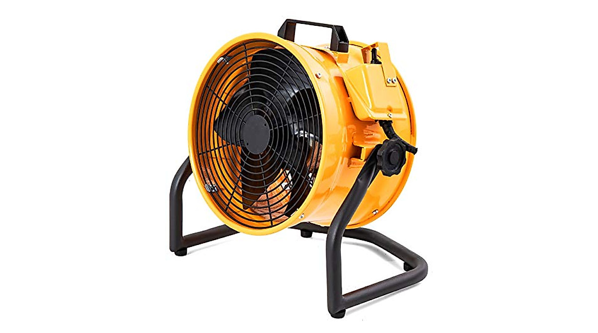 MOUNTO 1/2HP 3000CFM 12" Portable Axial Blower Exhaust Fan Confined ...