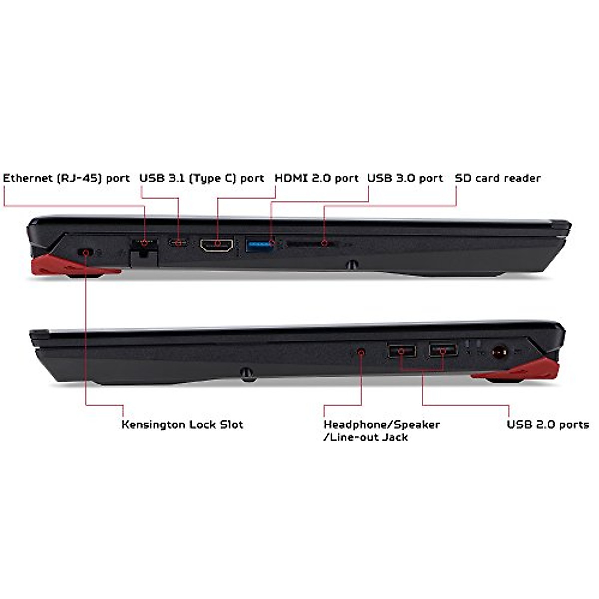 Acer Predator Helios 300 Gaming Laptop PC, 15.6" FHD IPS w/ 144Hz Refresh, Intel i7-8750H, GTX 1060 6GB, 16GB DDR4, 256GB NVMe SSD, Aeroblade Metal Fans PH315-51-78NP