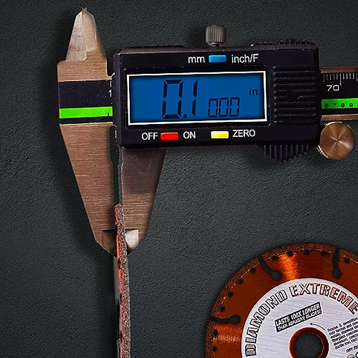 Delta Diamond Extreme 4-1/2 Inch Metal All-Cut Diamond Blade, Heavy-Duty All-Purpose Diamond Cutting Wheel 5000+ Cuts on Metal, Rebar, Steel, Iron, 7/8"-5/8" Arbor (4.5")