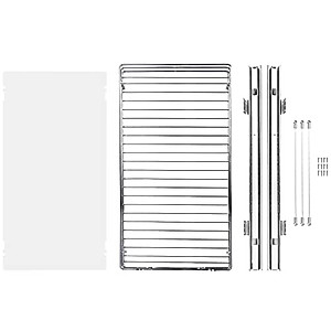 VEVOR 11"W x 21"D Pull Out Cabinet Organizer, Heavy Duty Slide Out Pantry Shelves, Chrome-Plated Steel Roll Out Drawers, Sliding Drawer Storage for Home, Inside Kitchen Cabinet, Bathroom, Under Sink