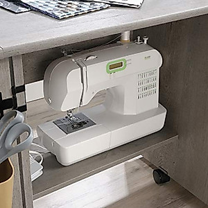 Sauder Miscellaneous Storage Sewing/Craft Cart, Mystic Oak finish