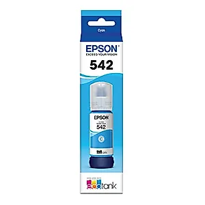 Epson EcoTank 542 Ink - Cyan
