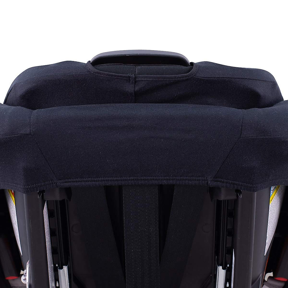 JYOKO Kids Cover Liner for car seat Compatible with Graco Extend2fit, 100% Cotton Made (Black Series)