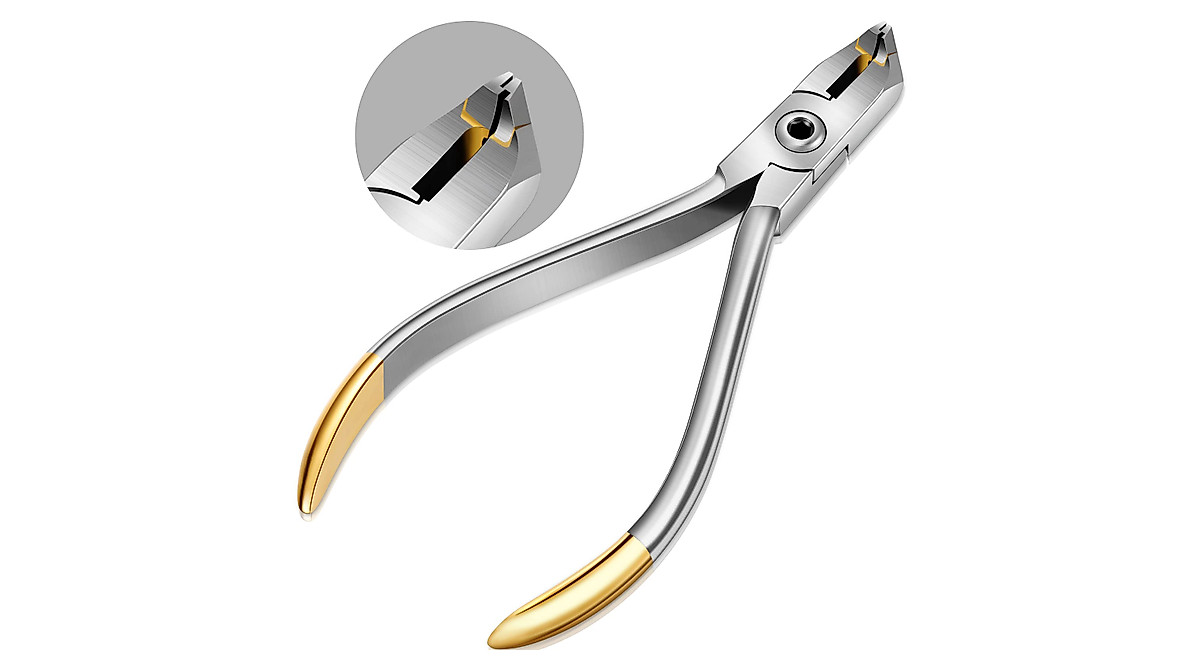 Stainless Steel Braces Wire Cutter for Orthodontic Archwires | Nuanchu