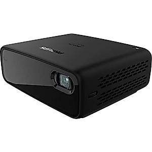 Philips PicoPix Micro 2TV, DLP Portable Projector, Android TV, up to 4h Battery Life, HDMI, USB-C