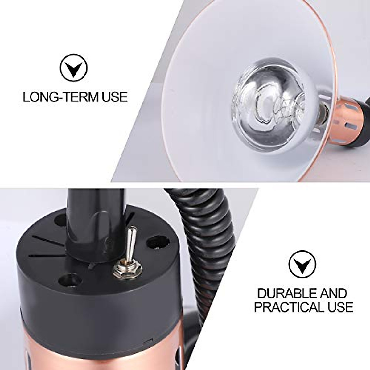 Tofficu Hanging Heater Hanging Food Heat Lamp Telescopic Heating Lamps Hot Food Heating Lamps for Restaurant Home Cafeteria Use Hanging Light Fixtures