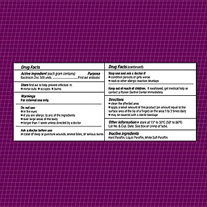 (3 Pack) CareALL 1oz Bacitracin Antibiotic Zinc Ointment. First Aid Ointment to Prevent and heal infections for Minor cuts, scrapes and Burns.