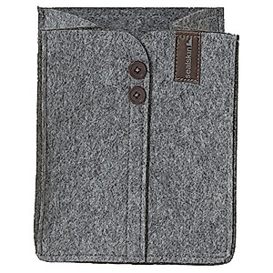 Sealskin Felt Storage Basket, 22 x 25 x 20 cm, Grey