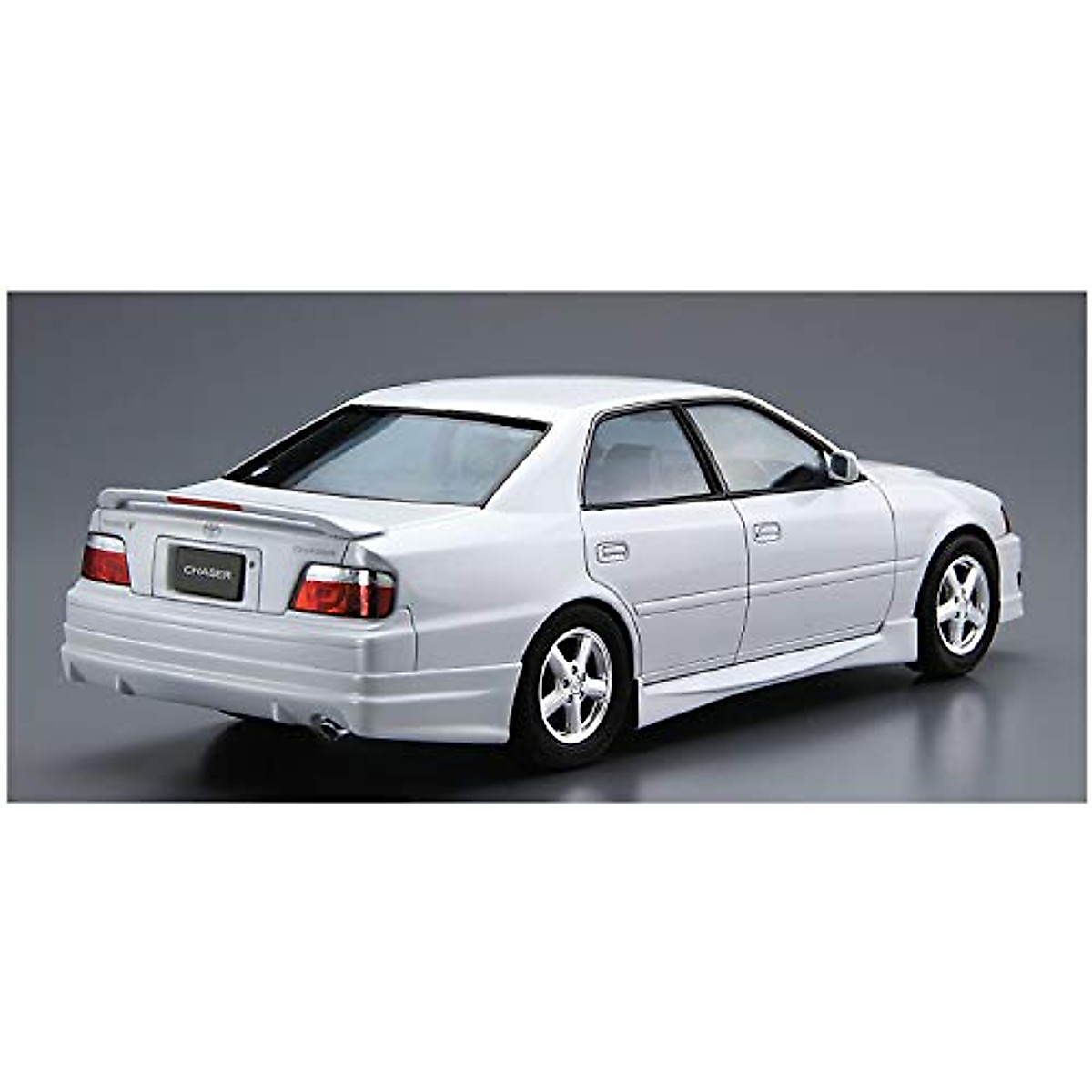 Aoshima 58596 The Model Car 016 Toyota JZX100 Chaser Tourer V 1998 1/24 Scale Kit