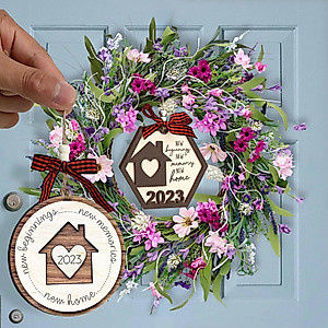 House Warming Gifts New Home Christmas Ornament 2023 for Couples Women,Housewarming Gift for New Home Christmas Decor New Home Gift Ideas Christmas Decorations