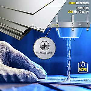 SAYONEYES Coat Rack Wall Mount with 6 Coat Hooks for Hanging - 17 Inch Heavy Duty SUS304 Stainless Steel Brushed Finish Waterproof – Wall Hook Rack for Bathroom Kitchen Entryway (Silver)