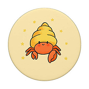 Hermit Crab PopSockets PopGrip: Swappable Grip for Phones & Tablets