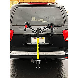 MaxxHaul 50025 Hitch Mount 2 Bike Rack For Cars, Trucks, SUV's, Minivans - 100 lb. Capacity