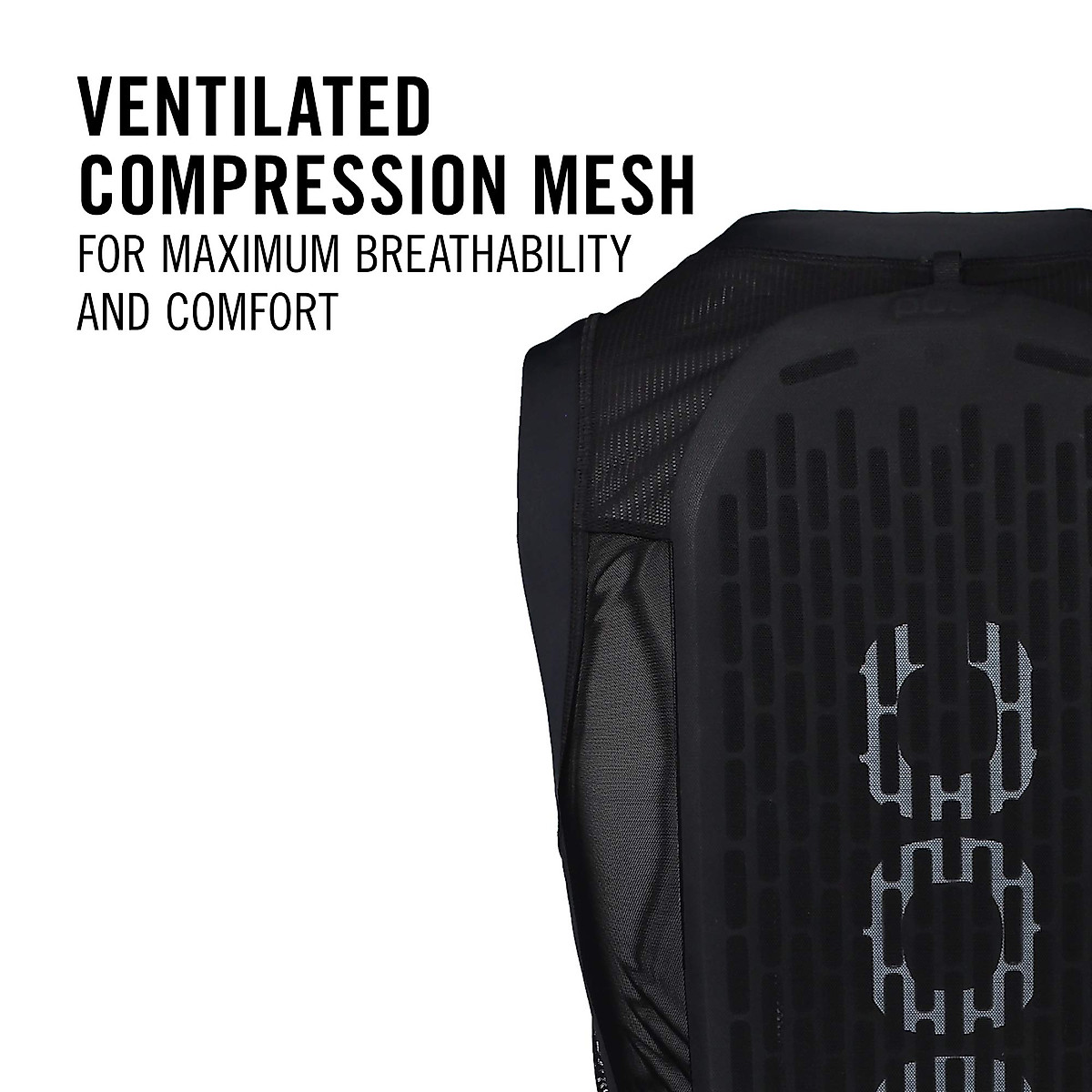 POC, VPD System Vest, Mountain Biking and Skiing Armor for Men and Women, Uranium Black, Medium