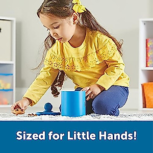 Learning Resources Smart Counting Cookies - 13 Pieces, Ages 18+ Months Toddler Counting & Sorting Skills, Toddler Math Learning Toys, Play Food for Toddlers, Chocolate Chip Cookies