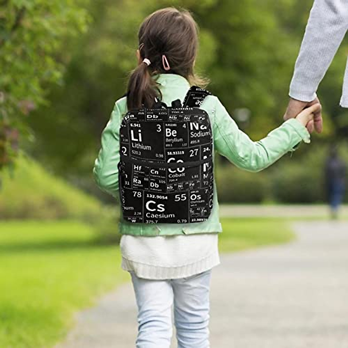 VBFOFBV Travel Backpack, Laptop Backpack for Women Men, Fashion Backpack, Blackboard Periodic Table of Chemical Elements