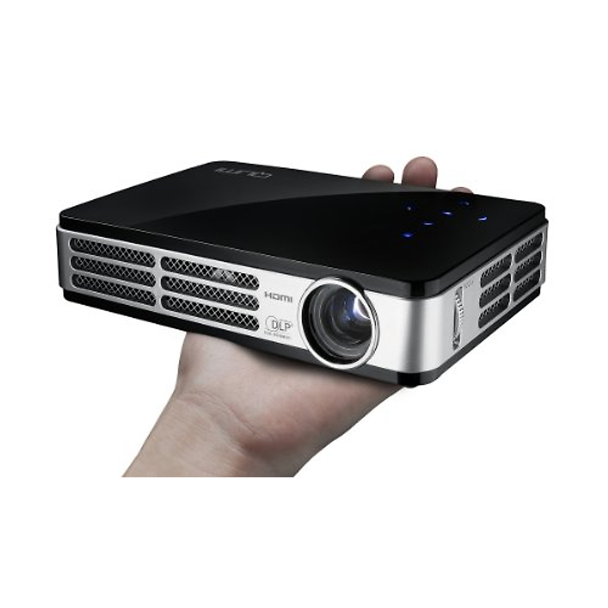 Vivitek Qumi Q2-LITE B 300 Lumen WXGA HDMI 3D-Ready HD 720p Pocket DLP Projector (Black)