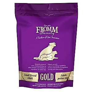Fromm Small Breed Adult Gold Premium Dry Dog Food - Dry Adult Dog Food for Small Breeds - Chicken Recipe - 5 lb