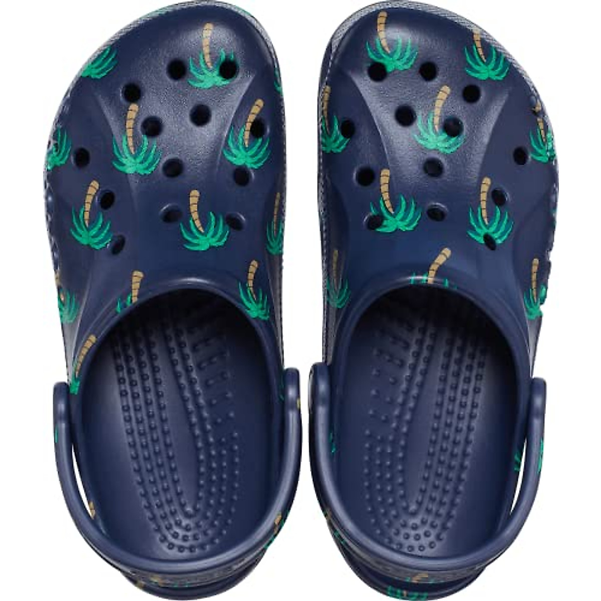 Crocs Unisex Men's and Women's Baya Graphic Clog, Tropical Palm Tree, Numeric_7 US