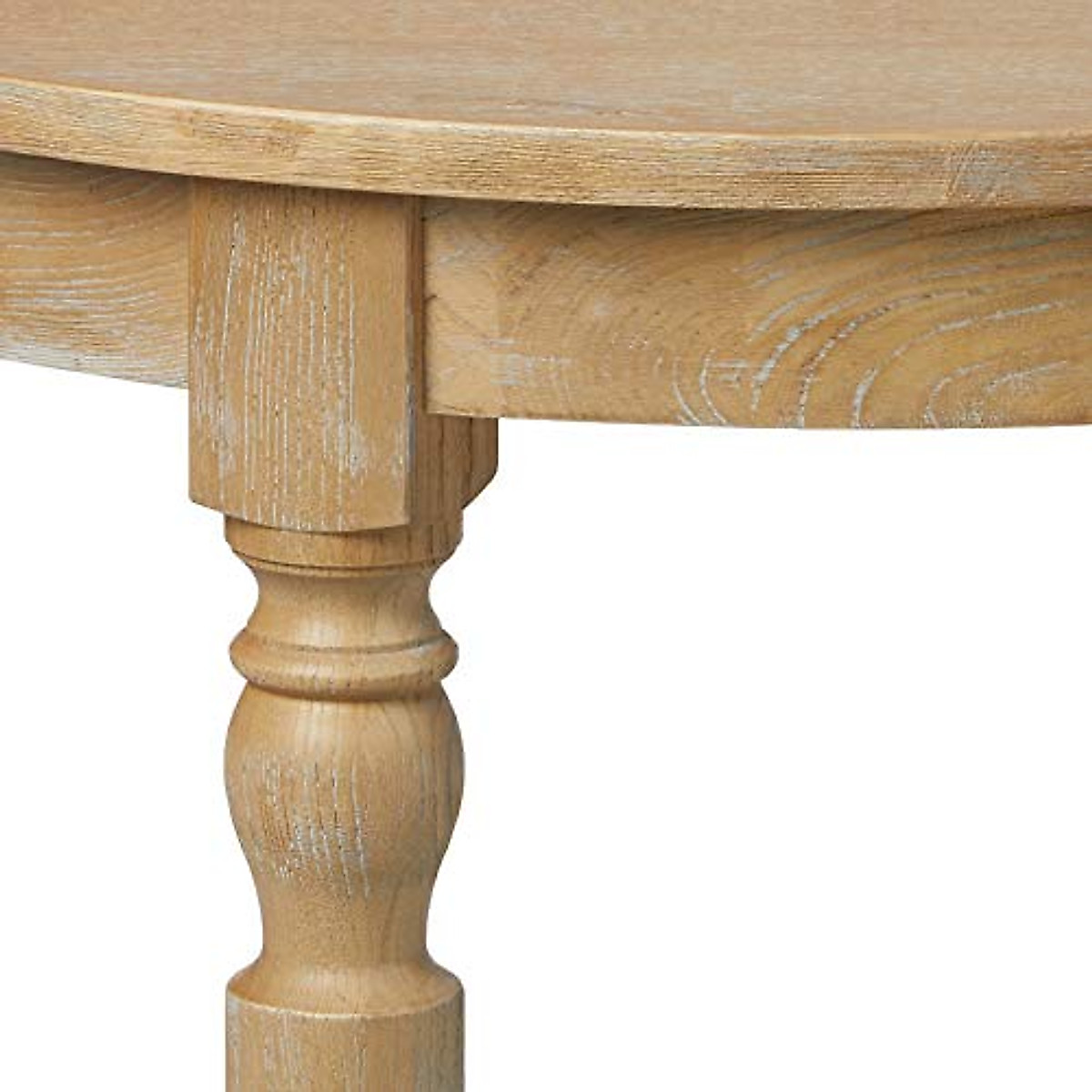 Linon Table, Light Natural Brown, 42 x 42 x 30