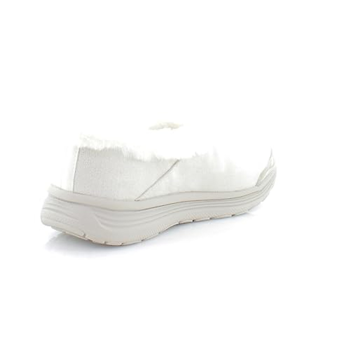 BZees Women's Snicker Faux Fur Lined Slip-On Sneaker