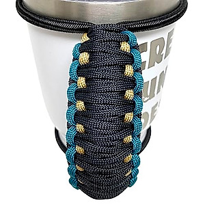 Creating Unique Designs Handmade Elastic Tumbler Handles 20 30 32 40 oz (Handle Only) (Jacksonville Football Sports Team)