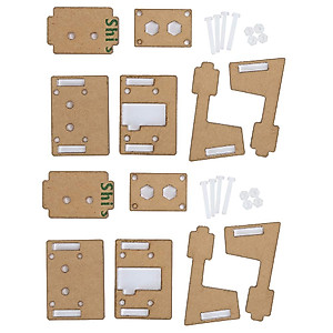 Acrylic Bracket for Raspberry Pi, Protective Case LCD Display Screen Holder Stand Cover for Raspberry Pi 8MP Camera(2pcs)