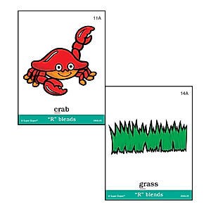 Super Duper Publications | Articulation R Blends Fun Deck | Vocabulary and Language Development Flash Cards | Educational Learning Materials for Children