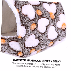 Hohopeti Hamster Hanging Hammock, Cotton Material, 1 inch x 1 inch x 1 inch, Small Pet Bedding