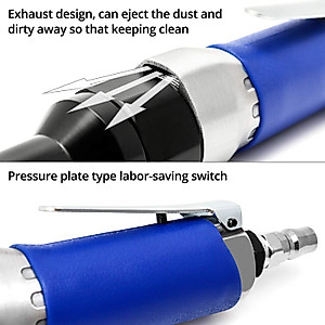 QWORK 1/2" Air Ratchet Wrench,Super Fast Heavy Duty Air Ratchet, 65ft-lbs Max Torque