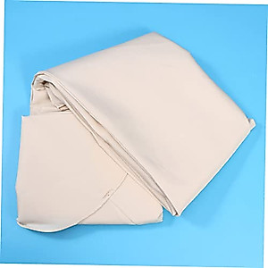 VANZACK 1pc Tarp Tent Travel Beach Umbrella Outdoor Patio Umbrellas Replacement Canopy Replacement Cover Replacement Canopy Beige Garden Umbrella Outdoor Umbrella Table Umbrella Casual