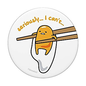 Gudetama Chopsticks PopSockets Stand for Smartphones and Tablets PopSockets PopGrip: Swappable Grip for Phones & Tablets