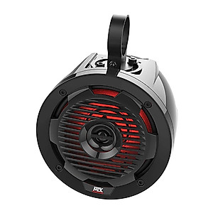 MTX Motorsports UNI-1-MUDBTRC Universal Bluetooth Audio Package with Amplifier and 2 Roll Cage Speakers