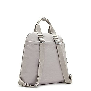 Kipling Goyo Medium Backpack Tote Grey Gris
