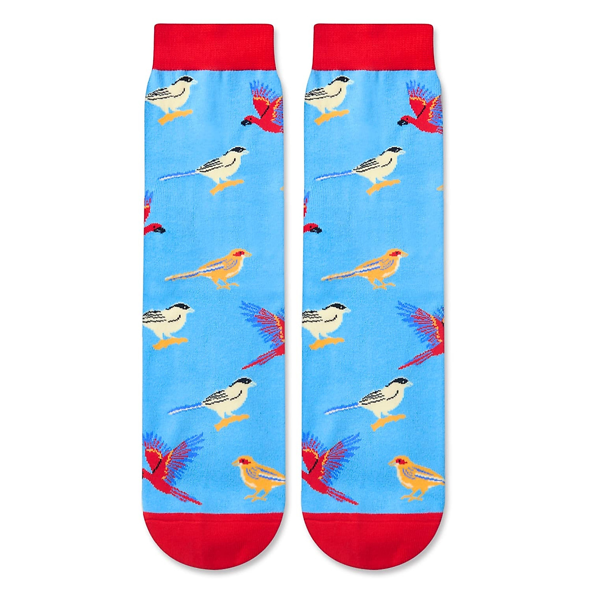 Funny Socks for Women Men Crazy Socks, Bird Gifts Animal Gifts, Bird Socks Parrot Socks Unisex Animal Socks