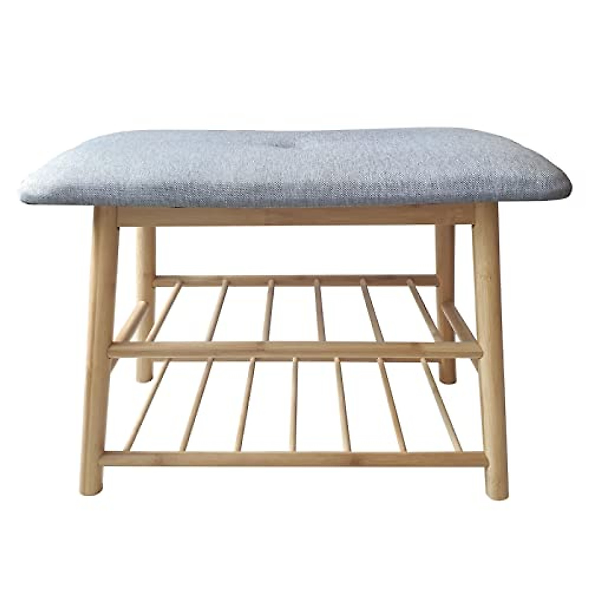 Tyewmiy Free Standing Shoe Racks Shoe Rack, CShoe Changing Stool, Home can sit Shoe Cabinet, Living Room entryway Storage Stool, Shoe Bench