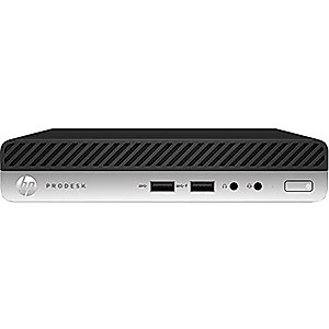 HP EliteDesk 800 G3 Mini 35W Desktop Computer Intel Core i5-6500T 2.50GHz 16 GB DDR4 SDRAM 500GB Windows 10 Pro 64-bit (English) - Mini PC Model 2DU50US#ABA (Used with 2 Year HP Warranty) (Renewed)