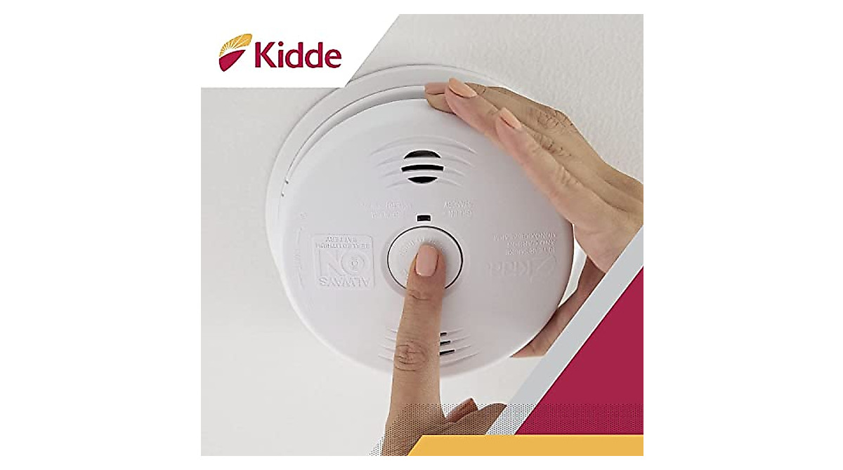 Kidde Smoke & CO Detector - 10-Year Battery Backup