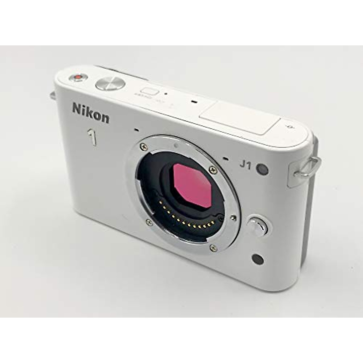 Nikon 1 J1 10.1 MP HD Digital Camera Body Only (White)