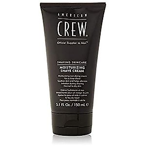 American Crew Shave Cream for Men, Moisturizing Shave Cream, 5.1 Fl Oz