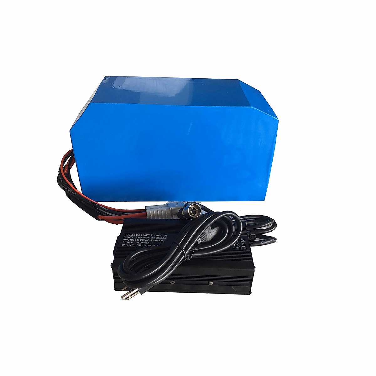 NBPOWER 72V 40Ah Lithium Battery,Ebike Battery with 150A BMS and 84V 10A Charger for 8000W Enduro Bike,8000W Ebike Kit,Ebike Motor.