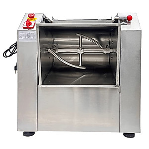 INTSUPERMAI 110V Commercial Dough Mixer Machine 15 KG Kneading Capacity Electric Food Mixer Flour Mixer1500W/2HP for Dough Mixing Kneading