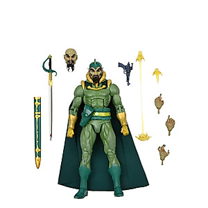NECA King Features 7” Scale Action Figure – Original Superheroes Flash Gordon Series Ming The Merciless