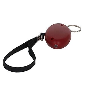Bettomshin Safe Sound Personal Alarm, 4Pcs 130DB Personal Security Alarm Keychain with LED Light, Emergency Self-Defense Security Alarm for Women Men Children Elderly, Red