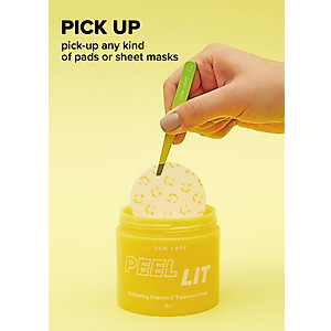 I Dew Care Tweezer - Tweeze The Day | Precision Stainless Steel, Professional Hair Beauty Tool, 1 Count