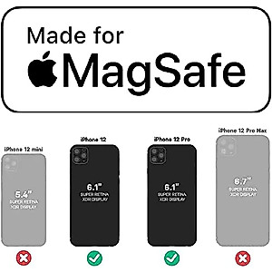 OtterBox Symmetry Series+ Case with MagSafe for iPhone 12 & iPhone 12 Pro (Only) - Non-Retail Packaging - Spring Snow Beige