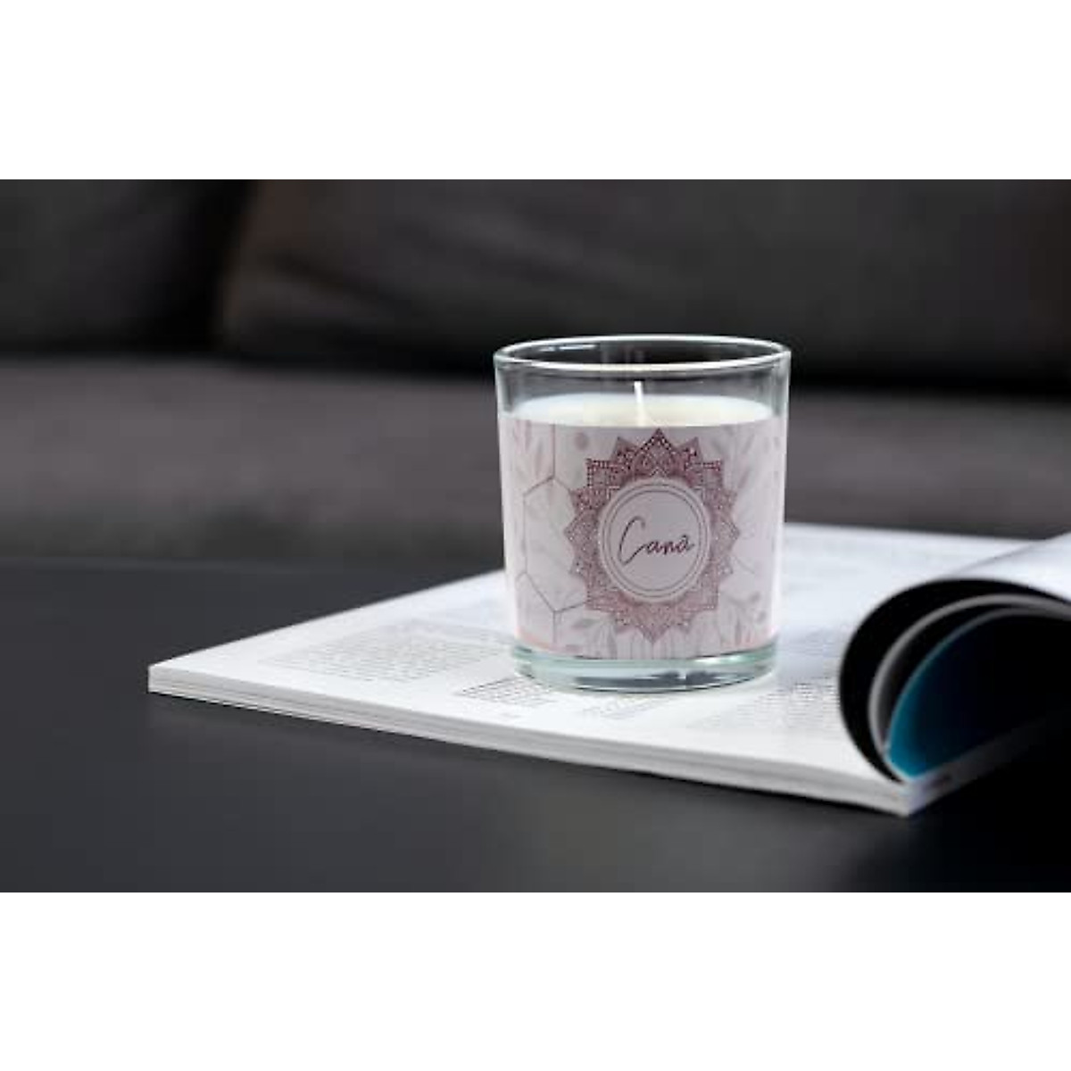 Soy Wax Candle, Purification Body Candle, Wax Turns into Oil, Scented Candles, Body Oil Candle, Stress Relief, 9 oz. Gift Candle, Luxury Candle. US Product.