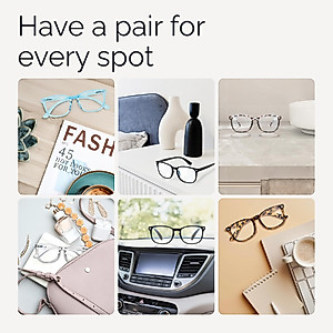 CCVOO Reading Glasses for Women/Men, Eyeglasses, Blue Light Readers for Women/Men, Computer Eye Glasses, Cheaters