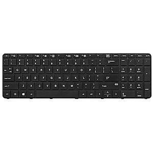 GODSHARK Replacement Keyboard for HP Probook 450 G3 / 450 G4 / 455 G3 / 455 G4 / 470 G3 / 470 G4 Black US Layout